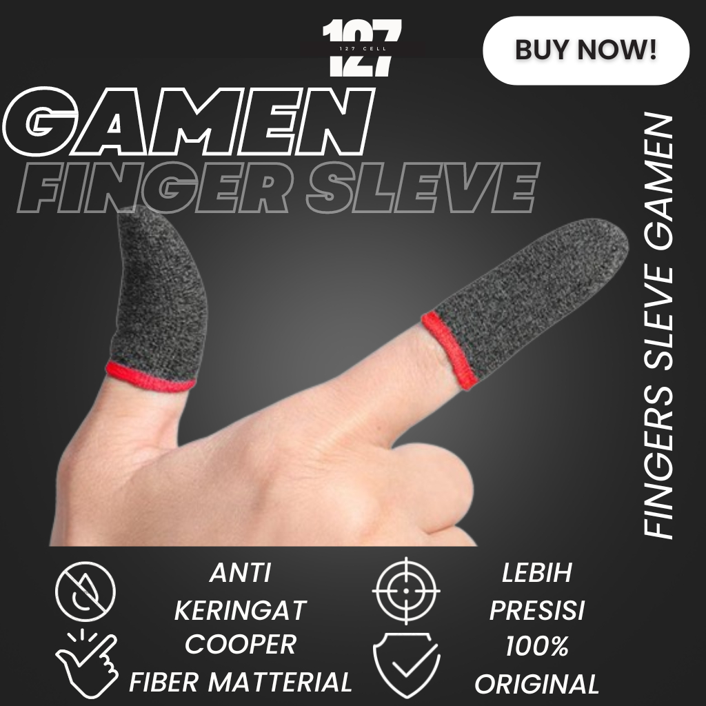 Jual Sarung Jempol Jari Tangan Fingger GAMEN Original isi 2 pcs Gloves ...