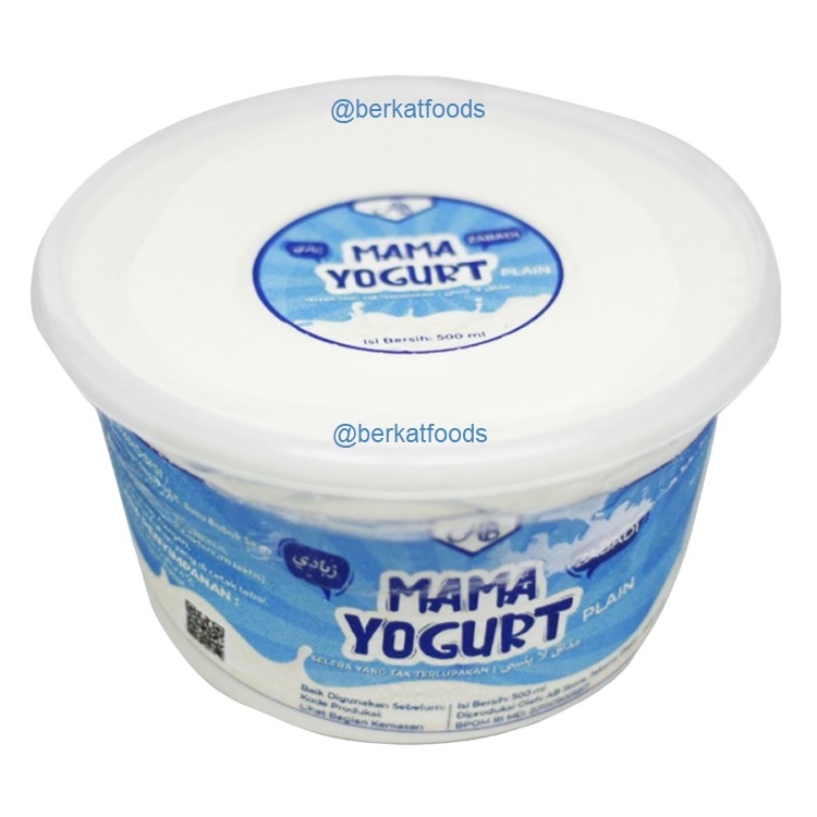 Jual RB Yogurt Plain Mama / Fresh Curd Dahi No Sugar Water / Zabadi ...