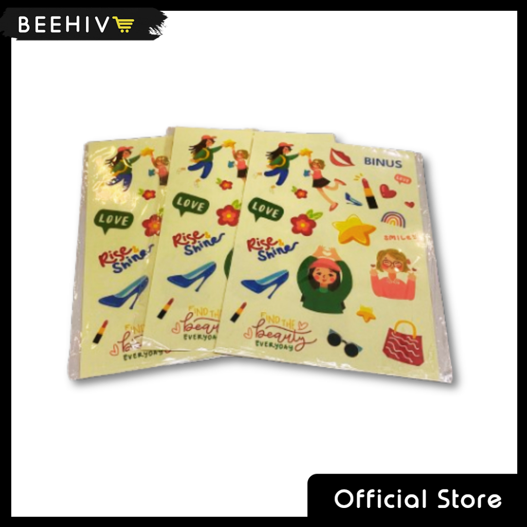 Jual Beehive Binus - Sticker Transparant Binus | Shopee Indonesia