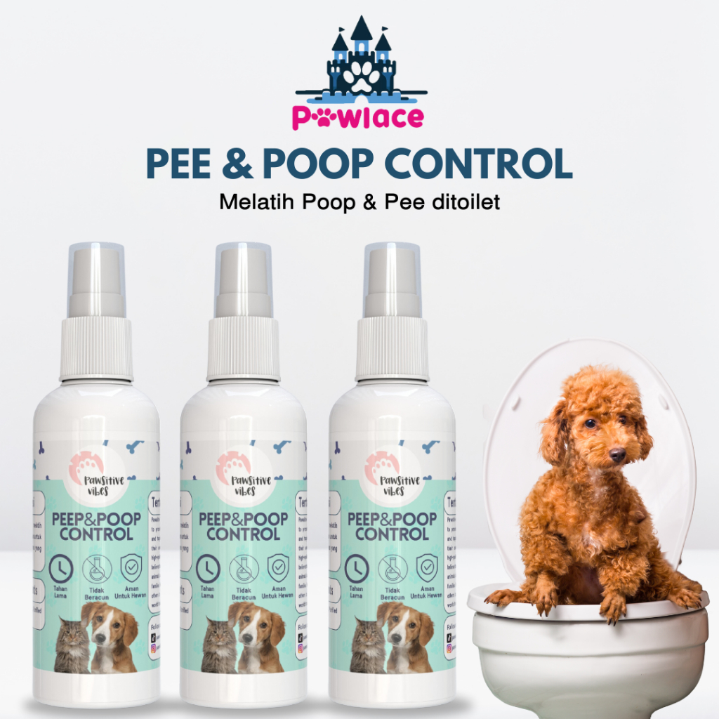 Jual Pee Poop Control Potty Training Spray 120ml - Spray Melatih Pipis ...