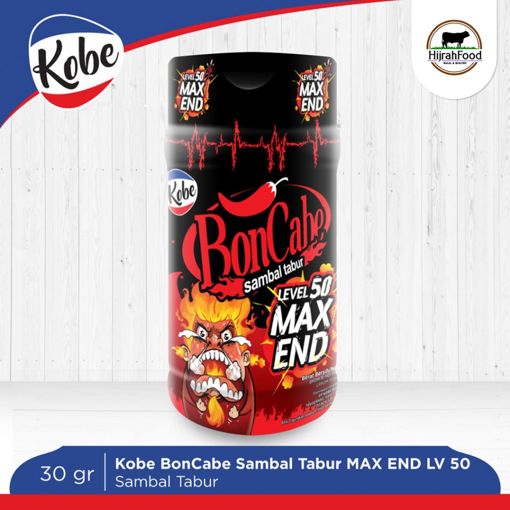 Jual Kobe BonCabe Sambal Tabur Level 50 30 gram Rasa Original Max End ...