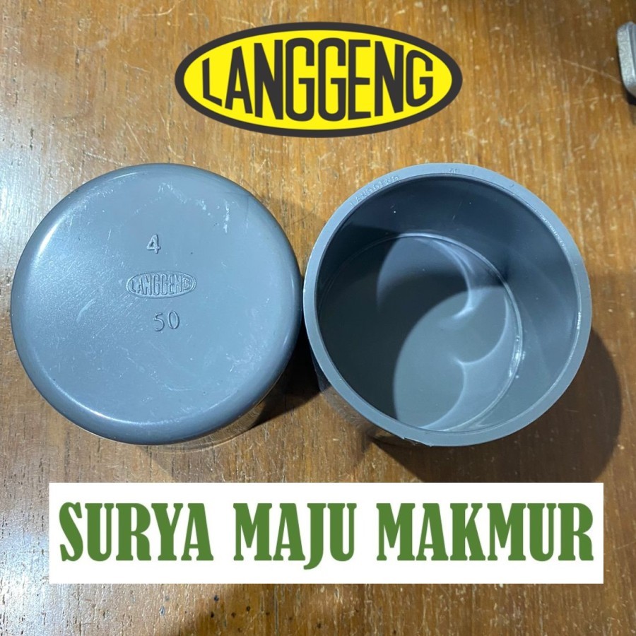 Jual DOP 2" INCH DOP 2 1/2" LANGGENG D DV INCHI DIM TUTUP PIPA PARALON ...
