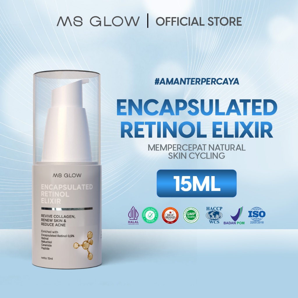 Jual MS GLOW - ENCAPSULATED RETINOL ELIXIR - 15 ML | Shopee Indonesia