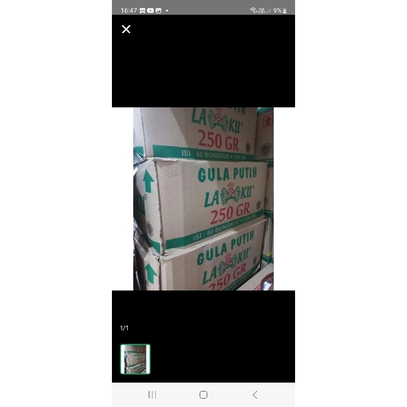 Jual Gula putih Laku 250gr isi 60 ekspedisi | Shopee Indonesia