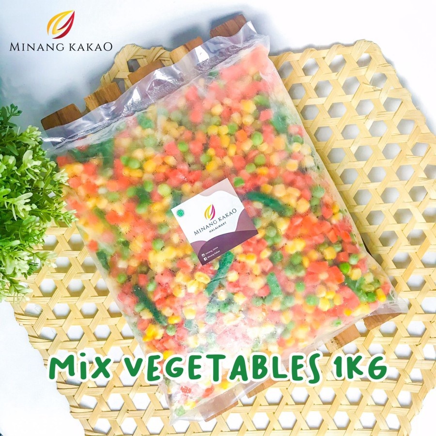 Jual Mix Vegetables - Sayuran Campur Frozen - 1kg | Shopee Indonesia