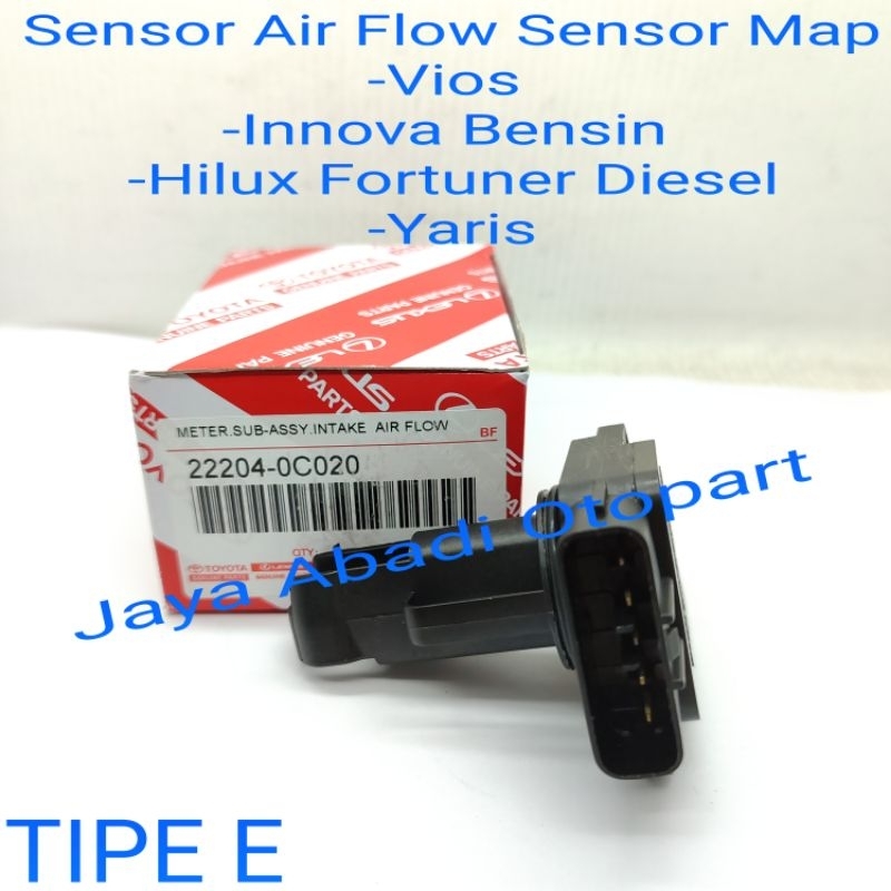 Jual Sensor Air Flow Sensor Maf Vios Gen 2 2007-2012 Tipe E | Shopee ...