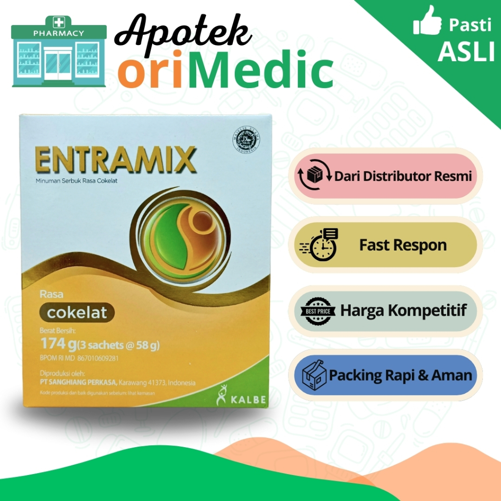 Jual Entramix Cokelat 174 gram | Shopee Indonesia