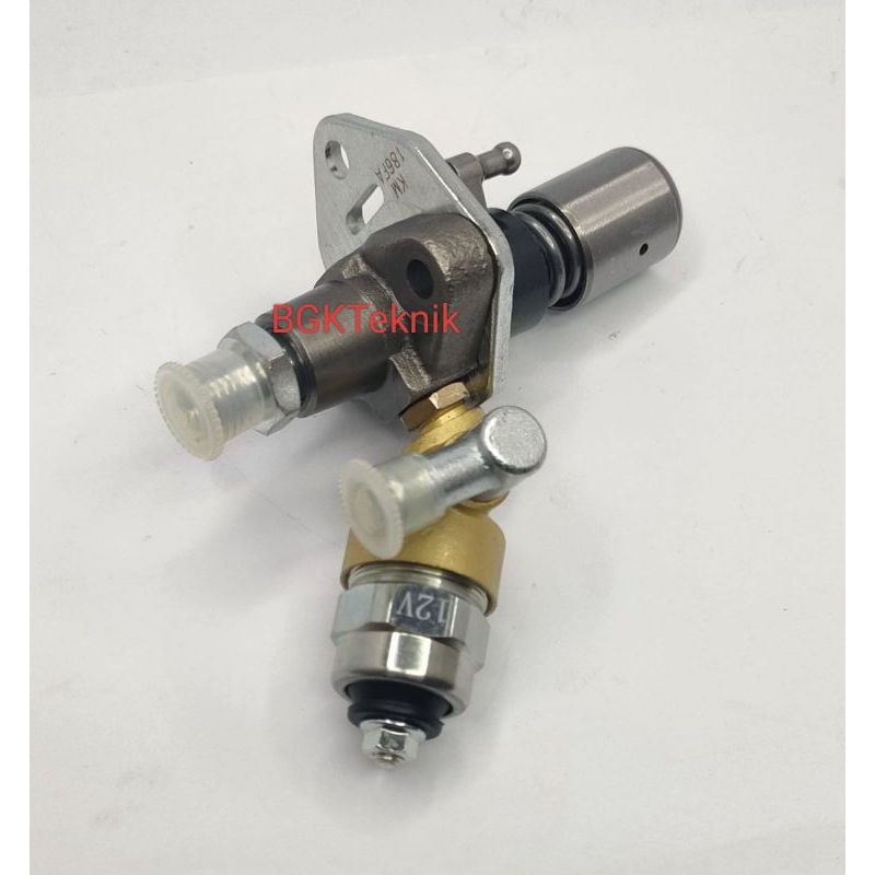 Jual Fuel Injection Pump + Solonoid Genset Solar 186 Generator Silent ...