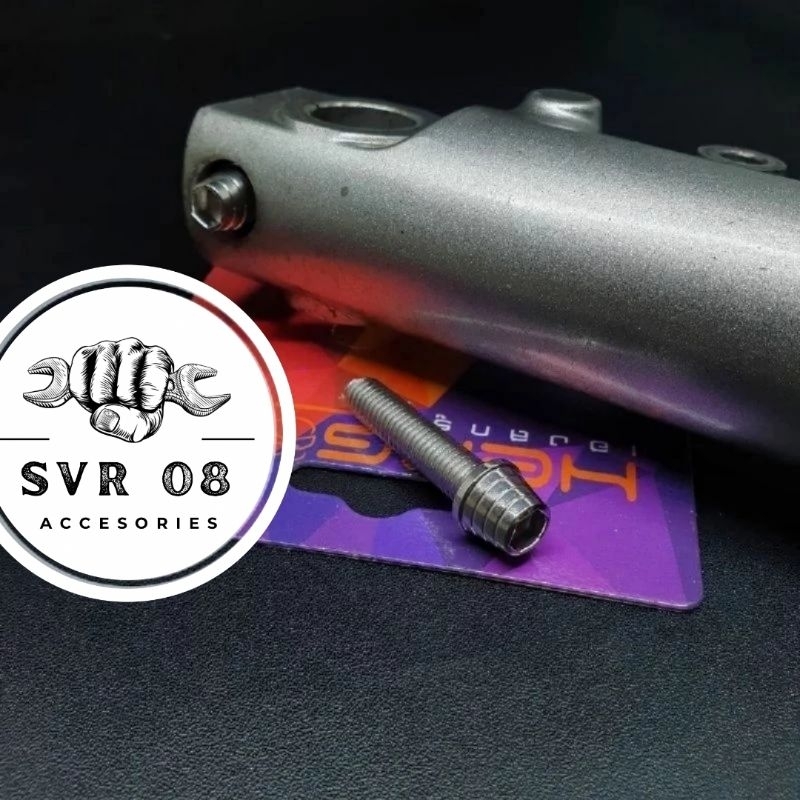 Jual baut sok bottom shock depan ninja R SS RR kis baut probolt ...
