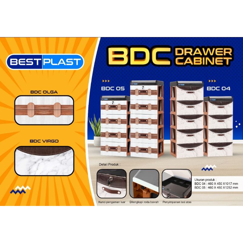 Jual DRAWER / LACI PLASTIK / LACI SERBAGUNA BESTPLAST BDC BY OLYMPLAST ...