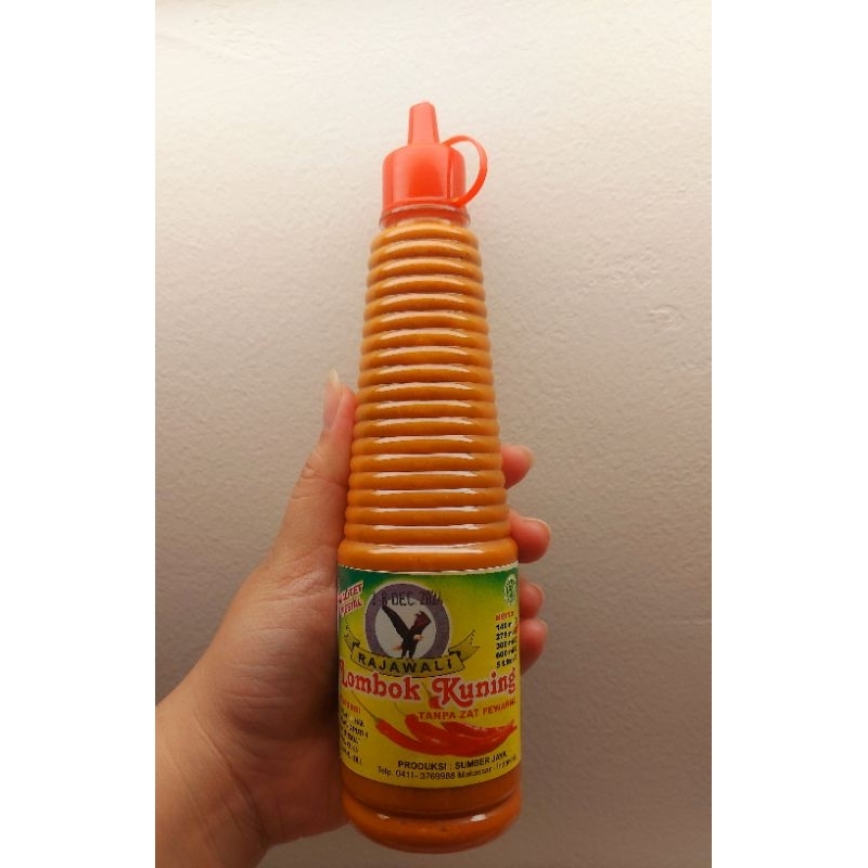 Jual Lombok Kuning Rajawali khas Makassar 275ml 100% ORIGINAL | Shopee Indonesia
