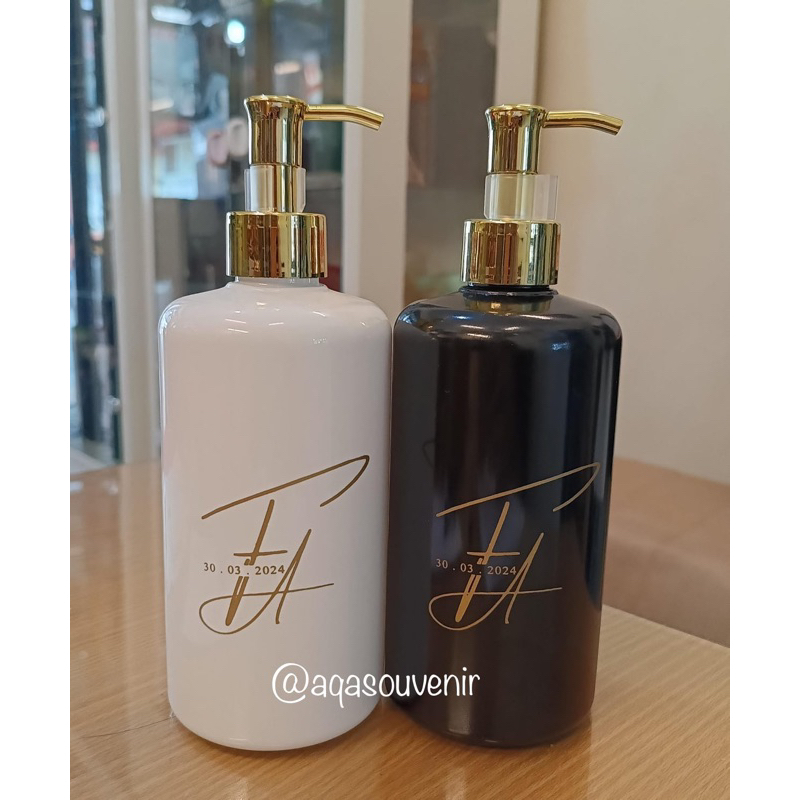 Jual SOUVENIR TEMPAT SABUN + POUCH CUSTOM / SOUVENIR BOTOL SABUN ...