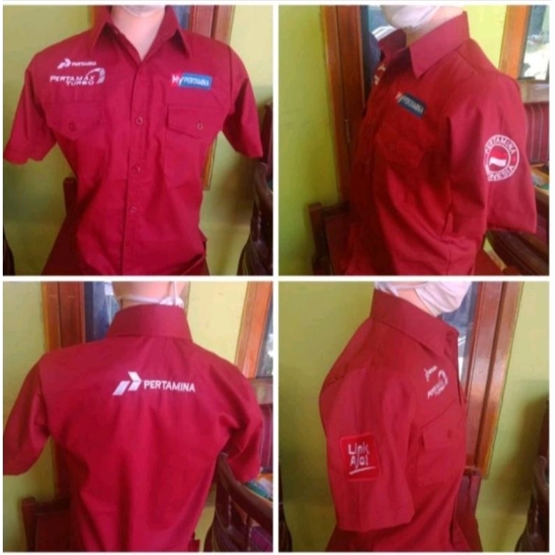 Jual Kemeja My Pertamina Seragam My Pertamina Baju My Pertamina ...
