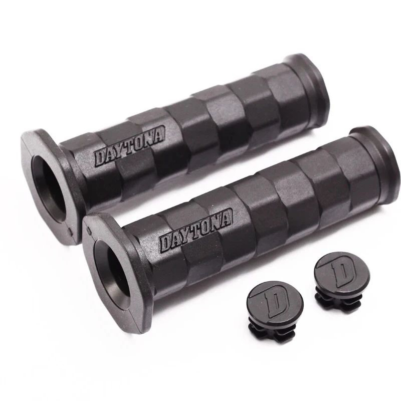 Jual HANDGRIP GRIP GAS KARET GAS DAYTONA KOTAK, BINTIK, BULU UNIVERSAL ...