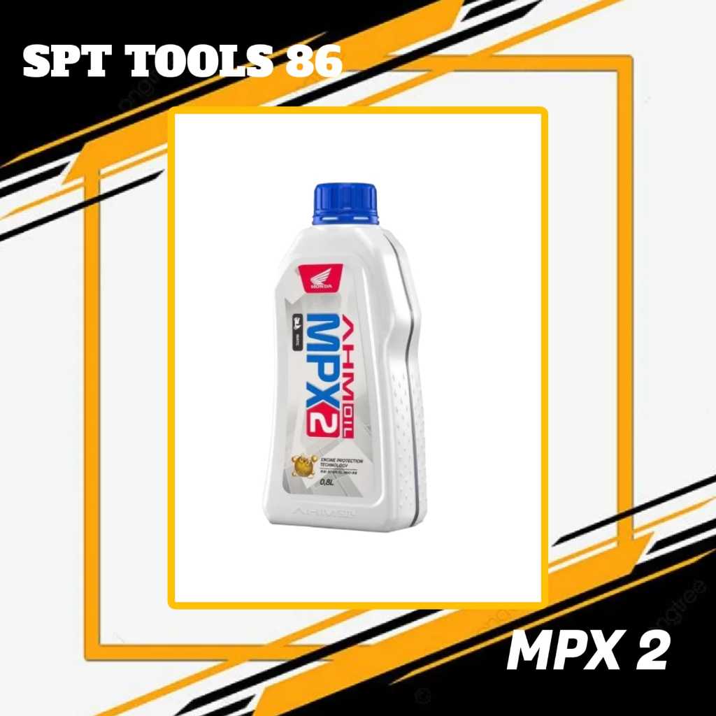 Jual AHM oli MPX 2 800ml Oli motor honda SAE 10W-30 API SL | Shopee Indonesia