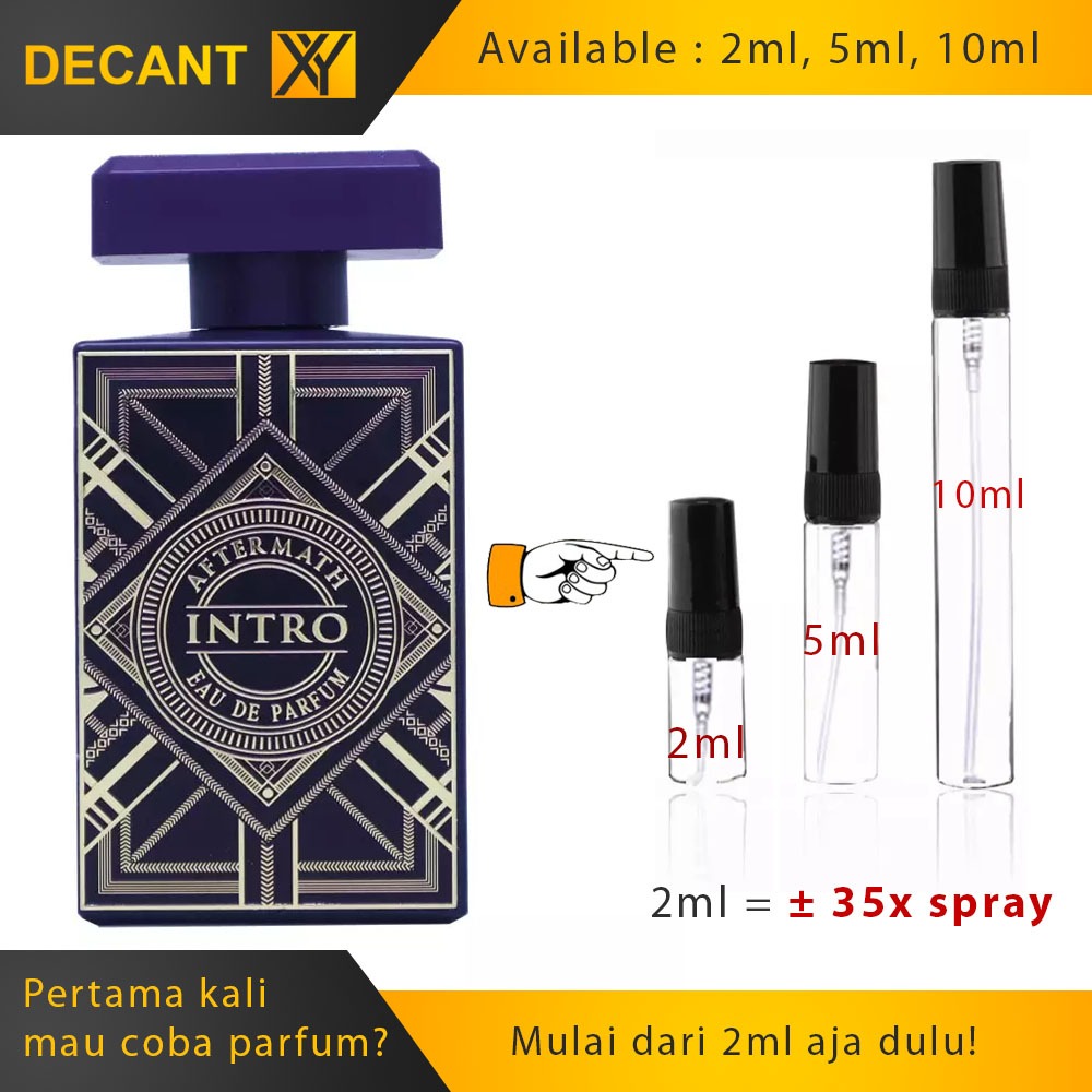 Jual Decant Fragrance World Intro Aftermath EDP 2ml 5ml 10ml | Shopee ...