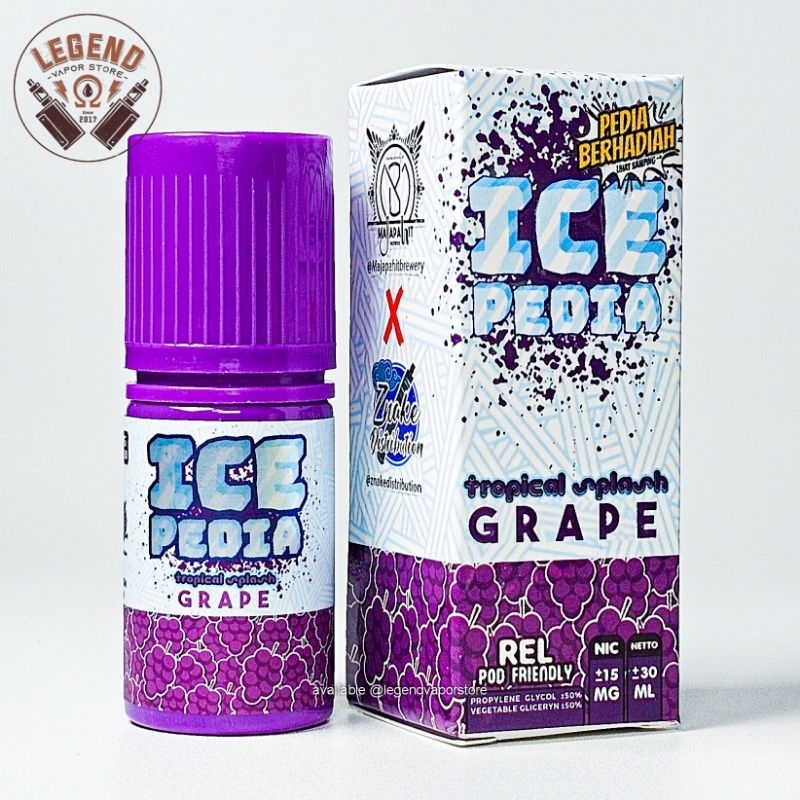 Jual SALT NIC - LIQUID ICE PEDIA 30ML 15MG AUTHENTIC | Shopee Indonesia