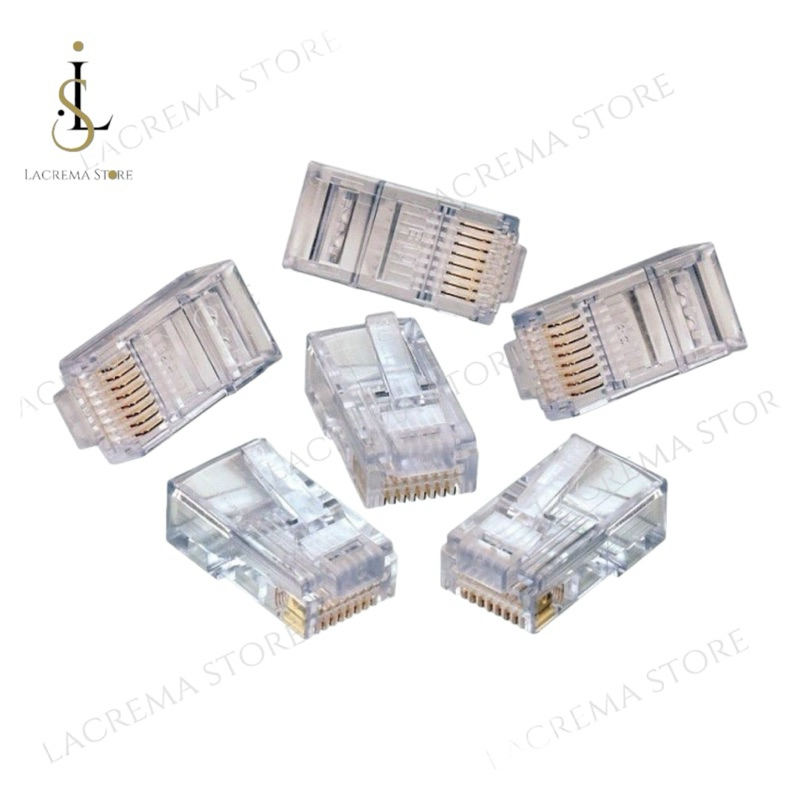 Jual PIN RJ 45 CONNECTOR KONEKTOR LAN RJ45 | Shopee Indonesia