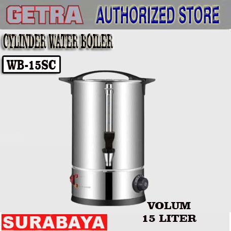 Jual WB-15SC WATER BOILER GETRA WB 15SC TEKO PEMANAS AIR 15 LITER ...