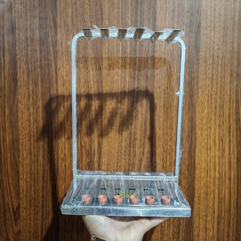 Jual RAK TABUNG LED 6 HOLE | RAK TABUNG ESR 6 LOBANG | Shopee Indonesia