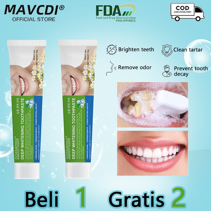 Jual MAVCDI 【 Beli 1 Gratis 2】MAVCDI BPOM Pasta gigi MAVCDI ampuh ...