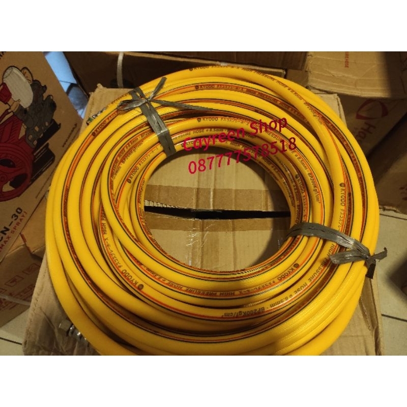 Jual Selang Steam Kyodo 25 Meter @ Selang Angin Kompresor 25 Meter ...