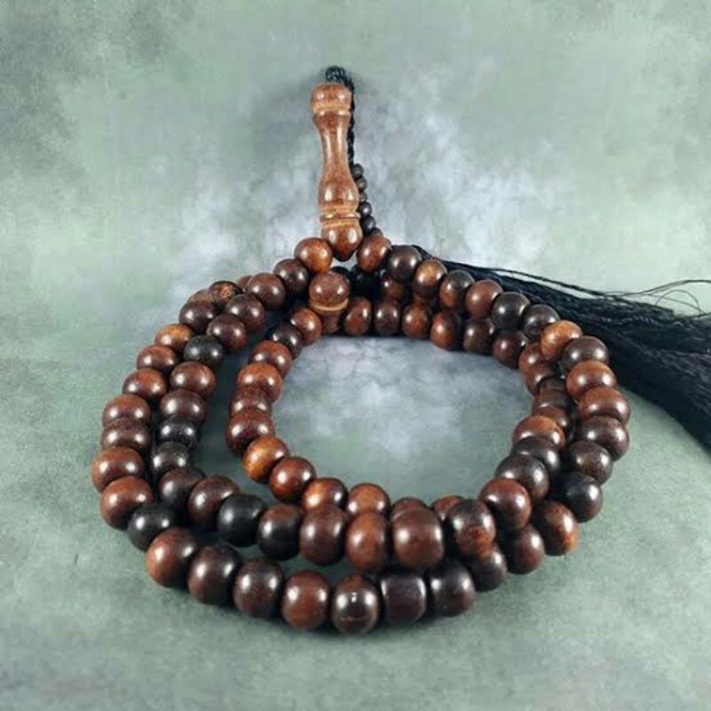 Jual tasbih stigi asli 8mm tasbih kayu stigi asli tasbih 99 tasbih ...