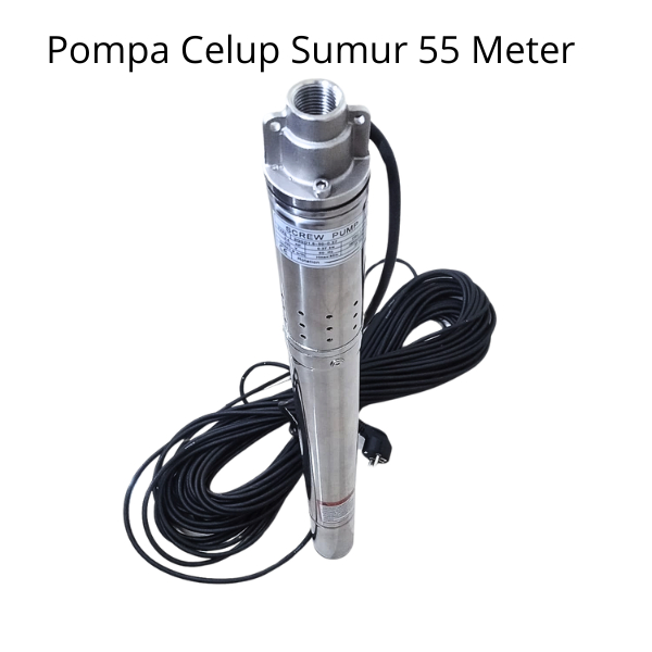 Jual Pompa Satelit Sumur Bor 55 Meter Submersibel Satelit Pompa Celup ...