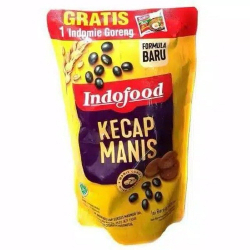 Jual Indofood Kecap Manis Refill 520ml | Shopee Indonesia