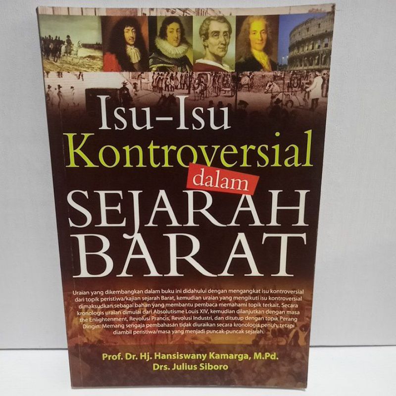 Jual Buku Original ISU-ISU KONTROVERSIAL DALAM SEJARAH BARAT | Shopee ...