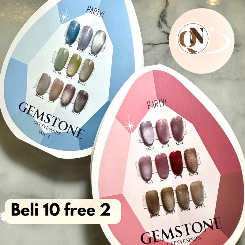 Jual HALAL GEL PARTY | PREMIUM GEL | CAT EYE GEL PREMIUM | Shopee Indonesia