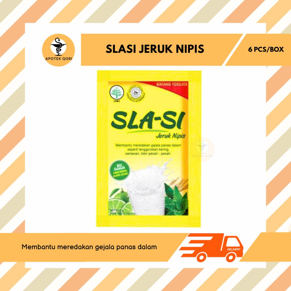 Jual SLASI JERUK NIPIS/SLA-SI BINTANG TOEDJOE SACHET/MEREDAKAN PANAS ...
