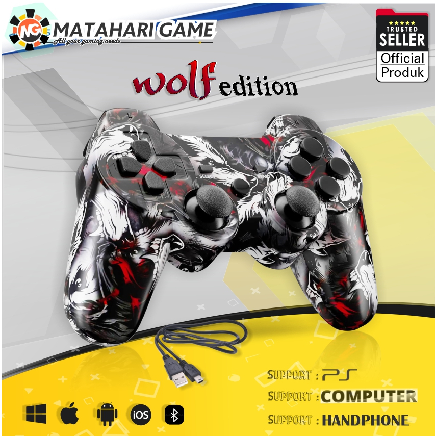 Jual Stik PS3 / Stick PS3 PlayStation 3 OP WOLF-Edition Wireless Getar ...