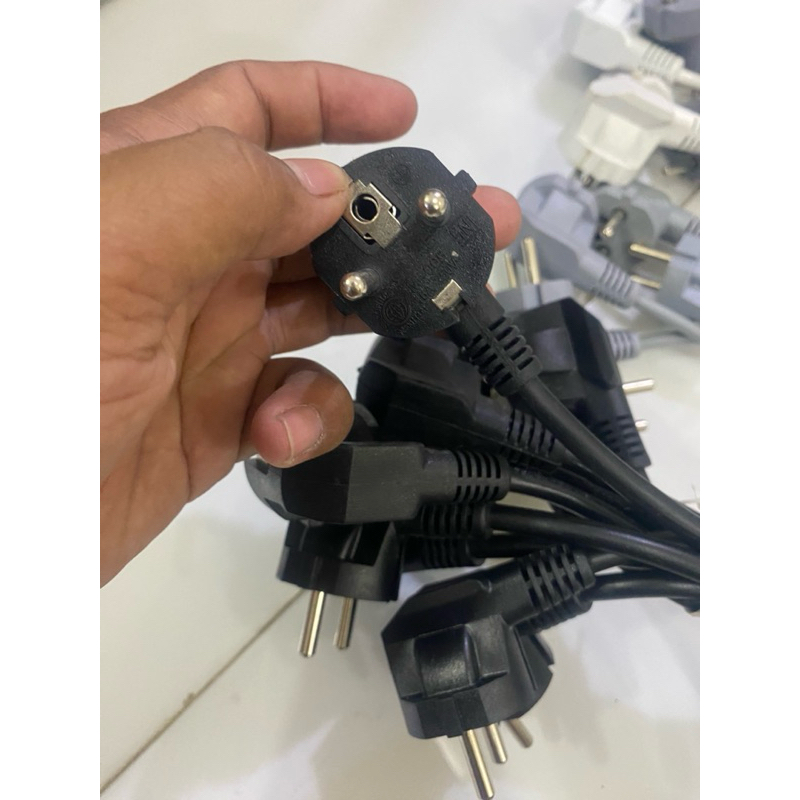 Jual Kabel Power Ac CPU cpu Mesin cuci tebal buntung isi 3 x 1mm 1.5 ...