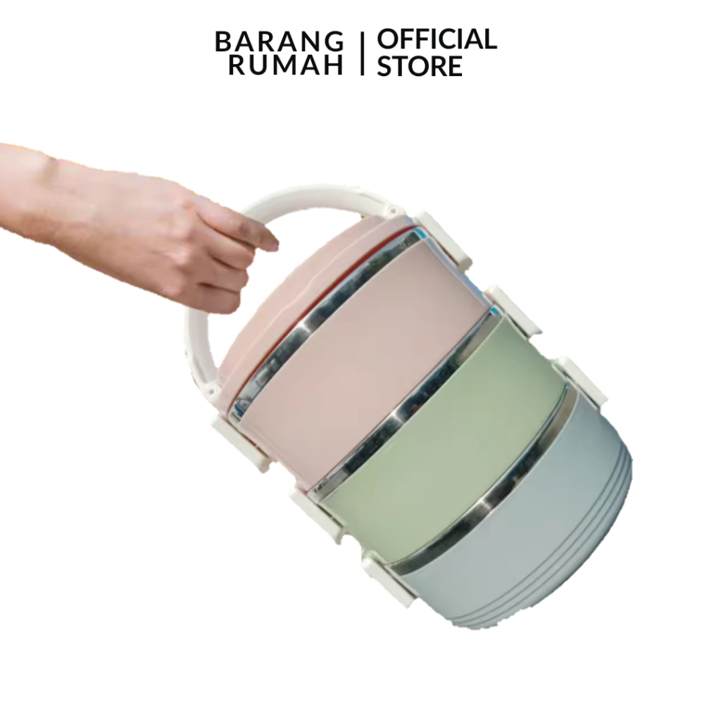 Jual RANTANG STAINLESS 3 SUSUN TAHAN PANAS RANTANG SUSUN LUNCH BOX ...