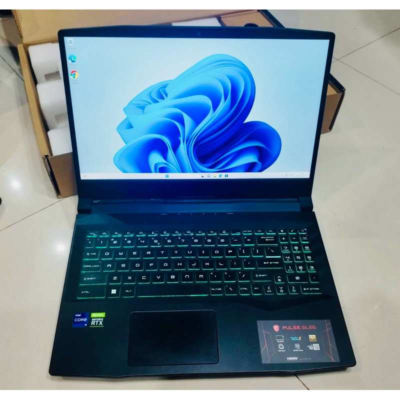 Jual MSI Pulse GL66 12UEK Gaming Desain i7 RTX 3060 GB Full Power ...