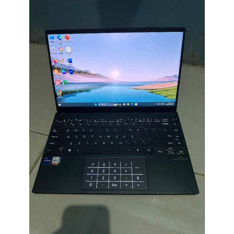 Jual Laptop Slim Asus Zenbook 14 UX425EA Intel I7 1165G7 16GB 1TB Ssd ...