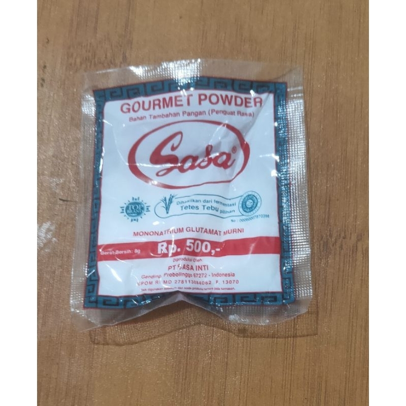 Jual Penyedap Rasa Sasa/Micin 8 Gram | Shopee Indonesia