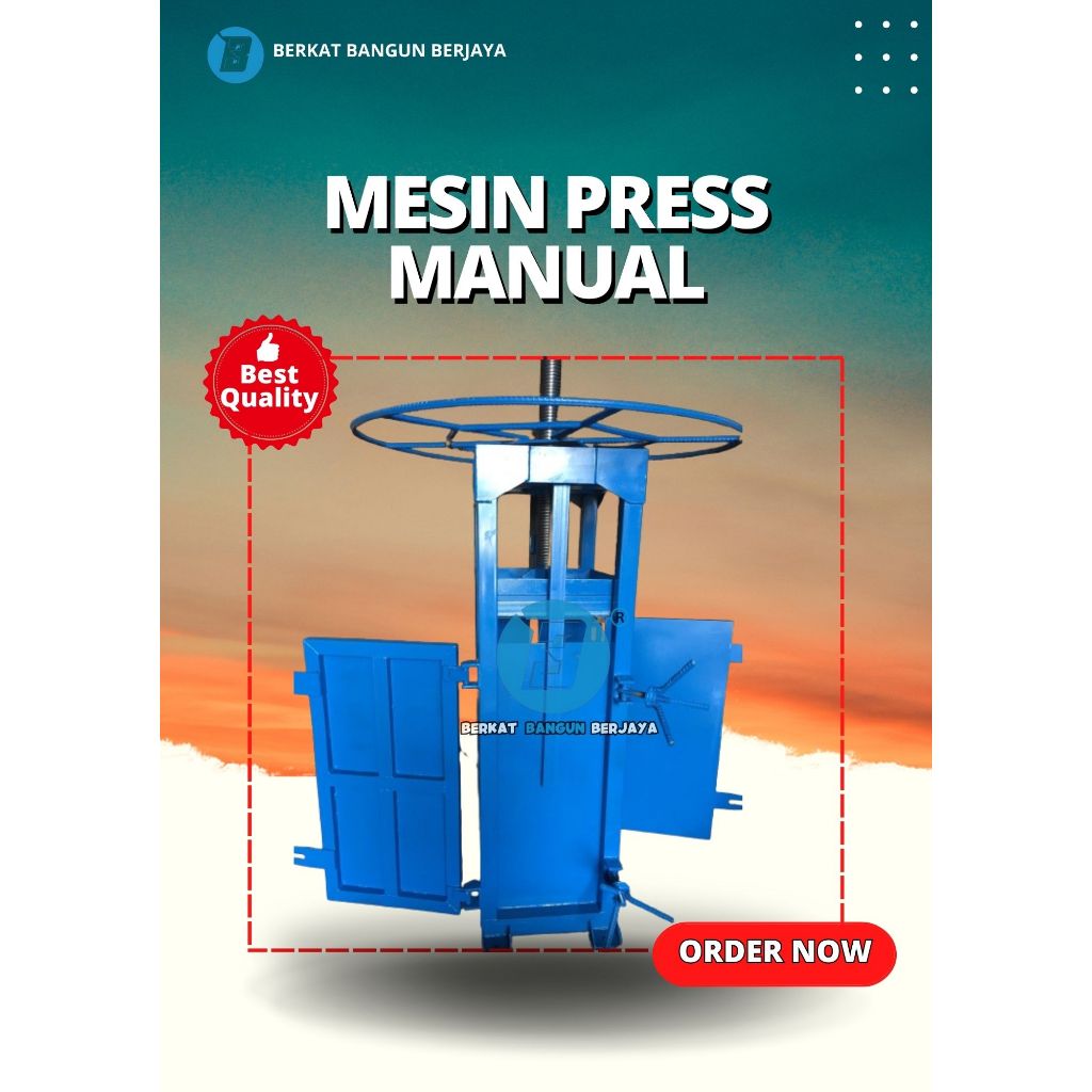 Jual Mesin Pres Kardus Manual / Mesin Press Kaleng / Mesin Press ...