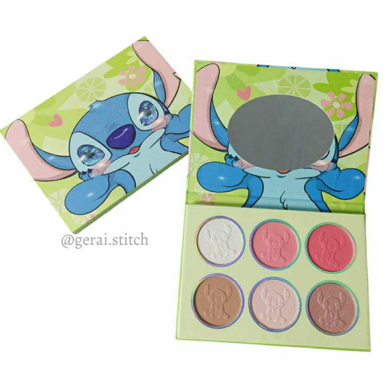 Jual Palette Disney Stitch lilostitch 6in1 | Shopee Indonesia