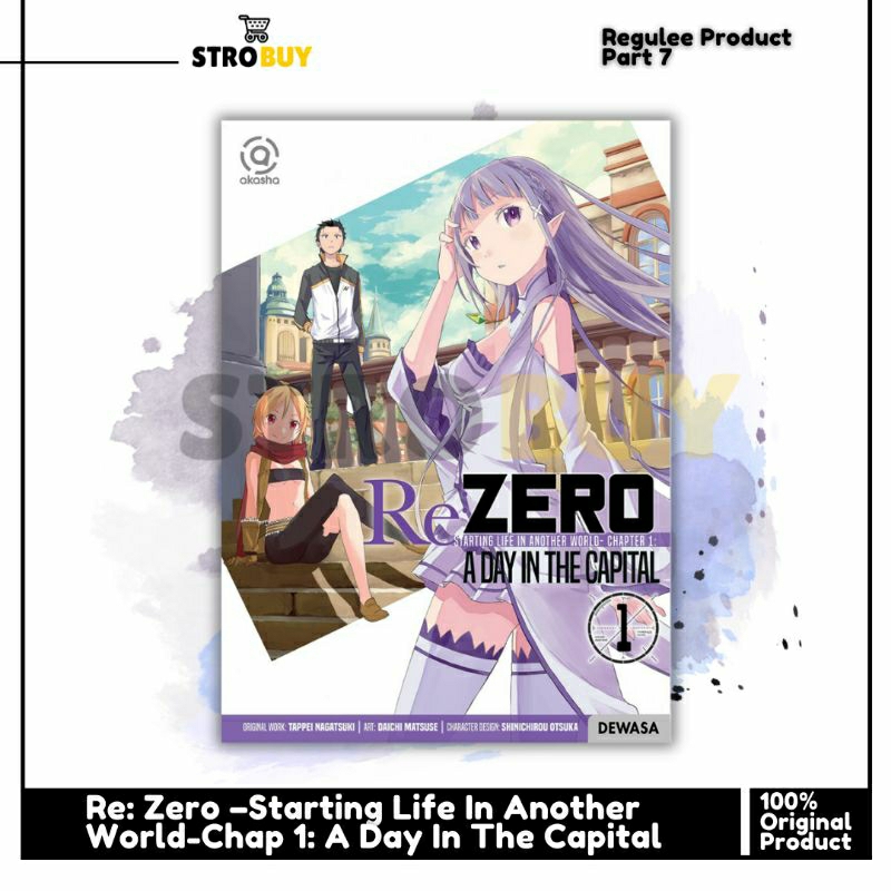 Jual Komi Re Zero –Starting Life In Another World-Chap 1: A Day In The ...