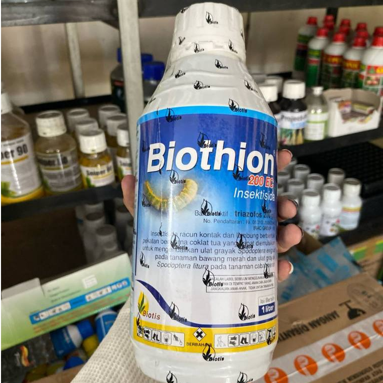 Jual Insektisida BIOTHION 200EC 1 Liter Untuk Ulat dan Lalat Buah ...