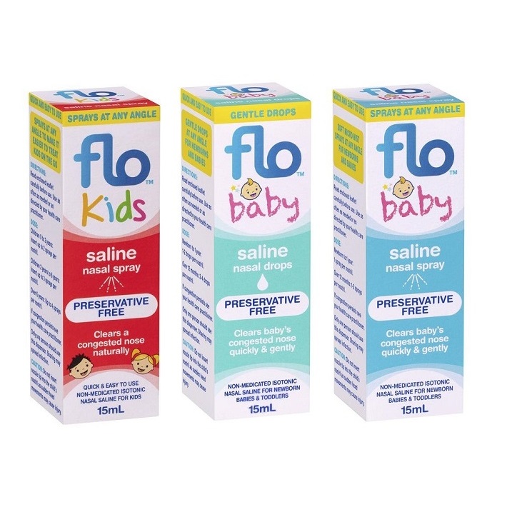 Jual Flo Saline Nassal Spray & Drops 15ml | Shopee Indonesia