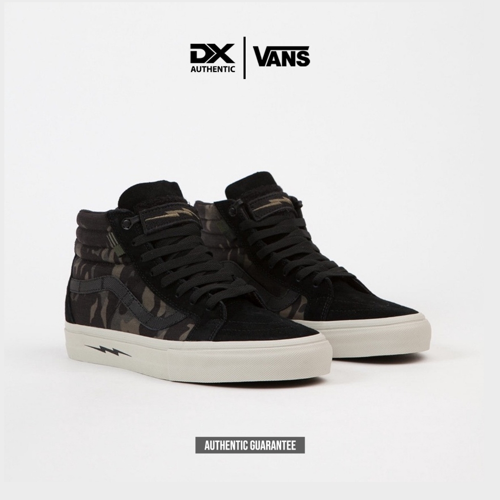Jual Vans SK8-Hi Notchback Defcon Multicam Jungle Black | Shopee Indonesia