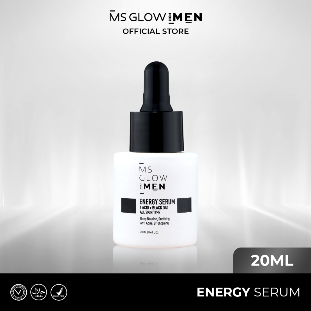 Jual MS Glow For Men - Energy Serum - 20 ml | Shopee Indonesia