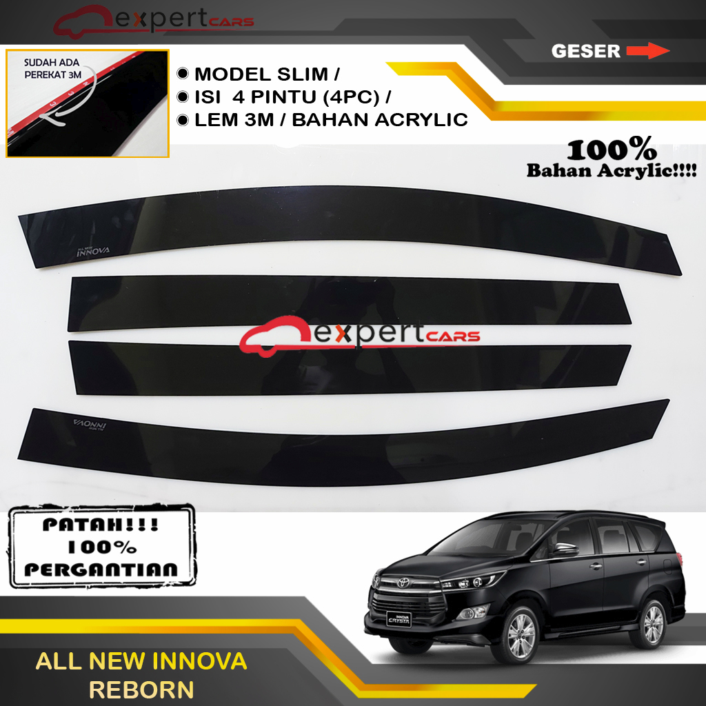 Jual TALANG AIR ALL NEW INNOVA REBORN 2016 2017 2018 2019 2020 SLIM RATA FLAT | Shopee Indonesia