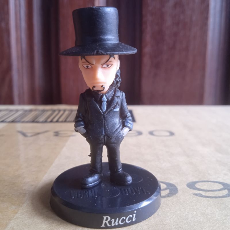 Jual action figure one piece Rob Lucci figur WCF kid kecil bootleg kws ...