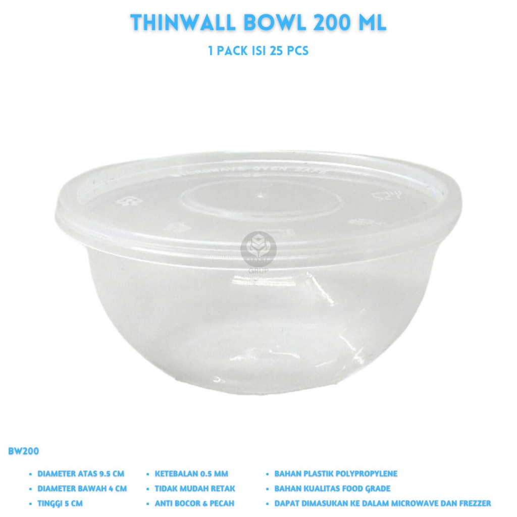 Jual Cup Pudding 200 Ml Thinwall Bulat 200 Ml Cup Puding (Isi 25 Pcs-Bw200) | Shopee Indonesia