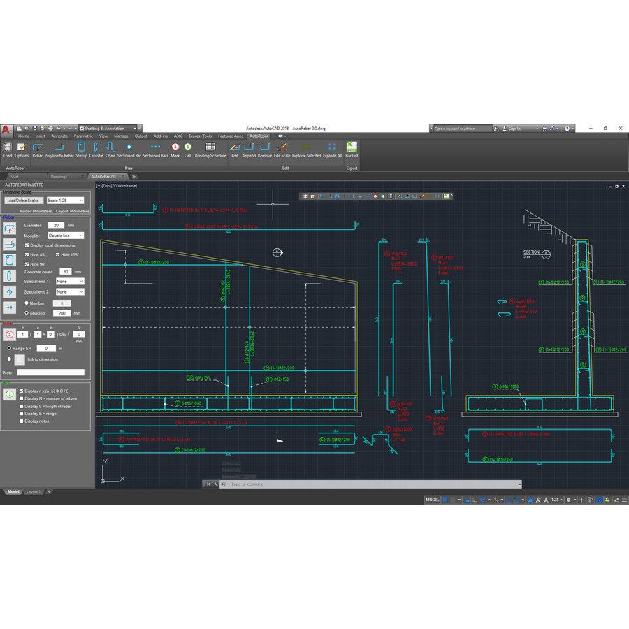 Jual AutoRebar v3.1.2 for Autodesk AutoCAD 2015-2025 | Shopee Indonesia