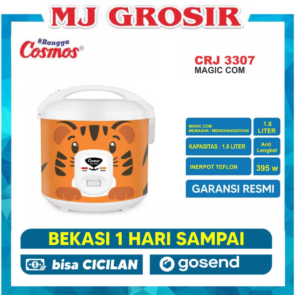 Jual MAGIC COM COSMOS CRJ 3307 CRJ3307 PENANAK NASI SERBAGUNA 3 IN 1 ...